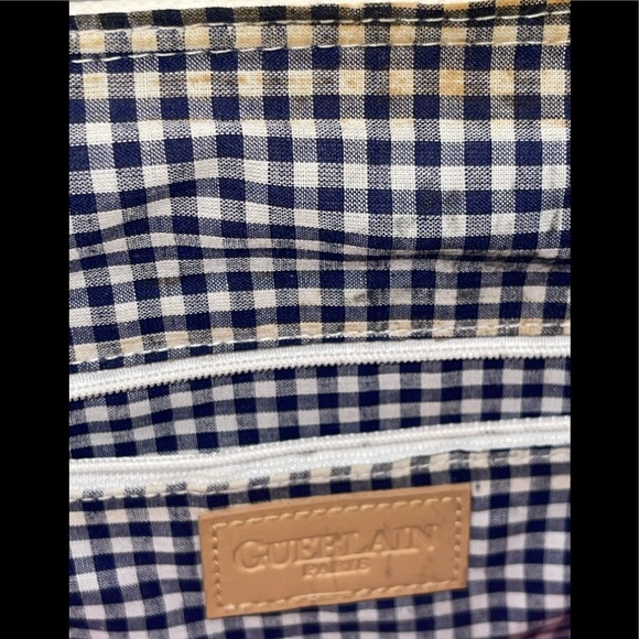 GUERLAIN | Bags | Guerlain Canvas And Leather Tote Bag | Poshmark